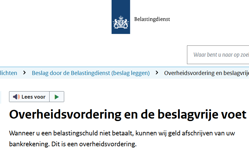 Bezwaar geld afschrijven door belastingdienst - Bezwaarschrift voorbeelden