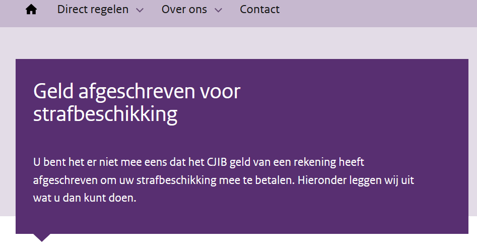 Bezwaar afschrijving strafbeschikking door CJIB - Bezwaarschrift ...